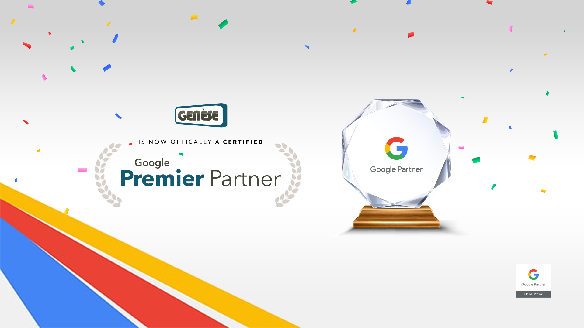 Genese - Google Premier Partner 2022 - Genese Solution