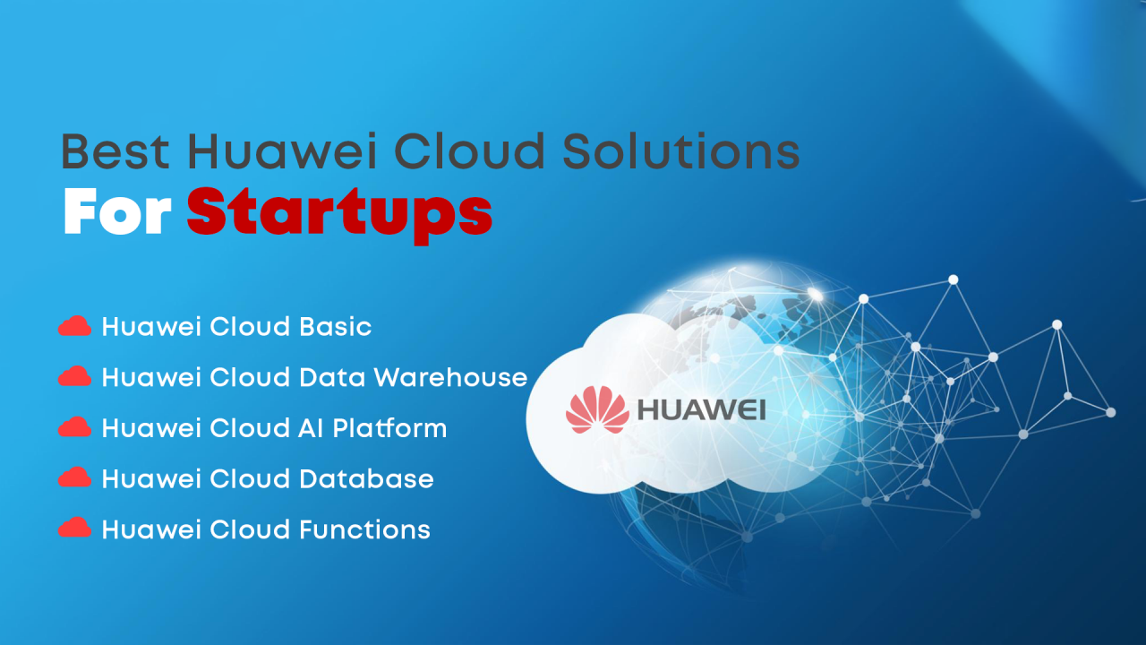 Best Huawei Cloud Solutions for Startups - Genese Solution